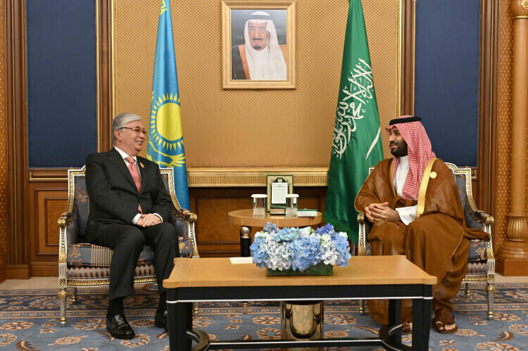 Kassym-Jomart Tokayev, Saudi Arabia’s Crown Prince hold talks ...
