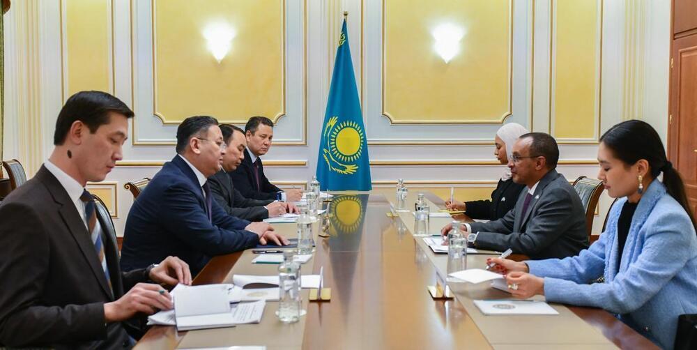 Kazakh Foreign Minister receives the UAE Ambassador | Kazakhstan Today